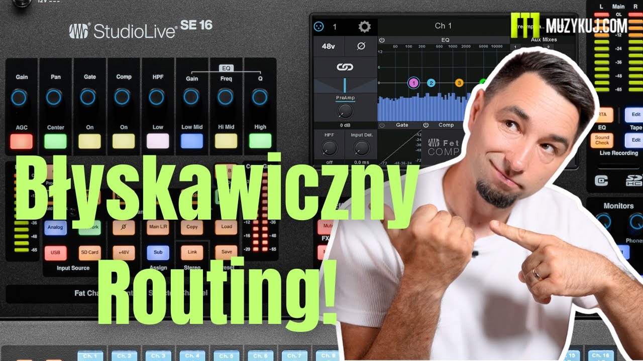 PRESONUS Series III SE 16 Routing idealny - YouTube