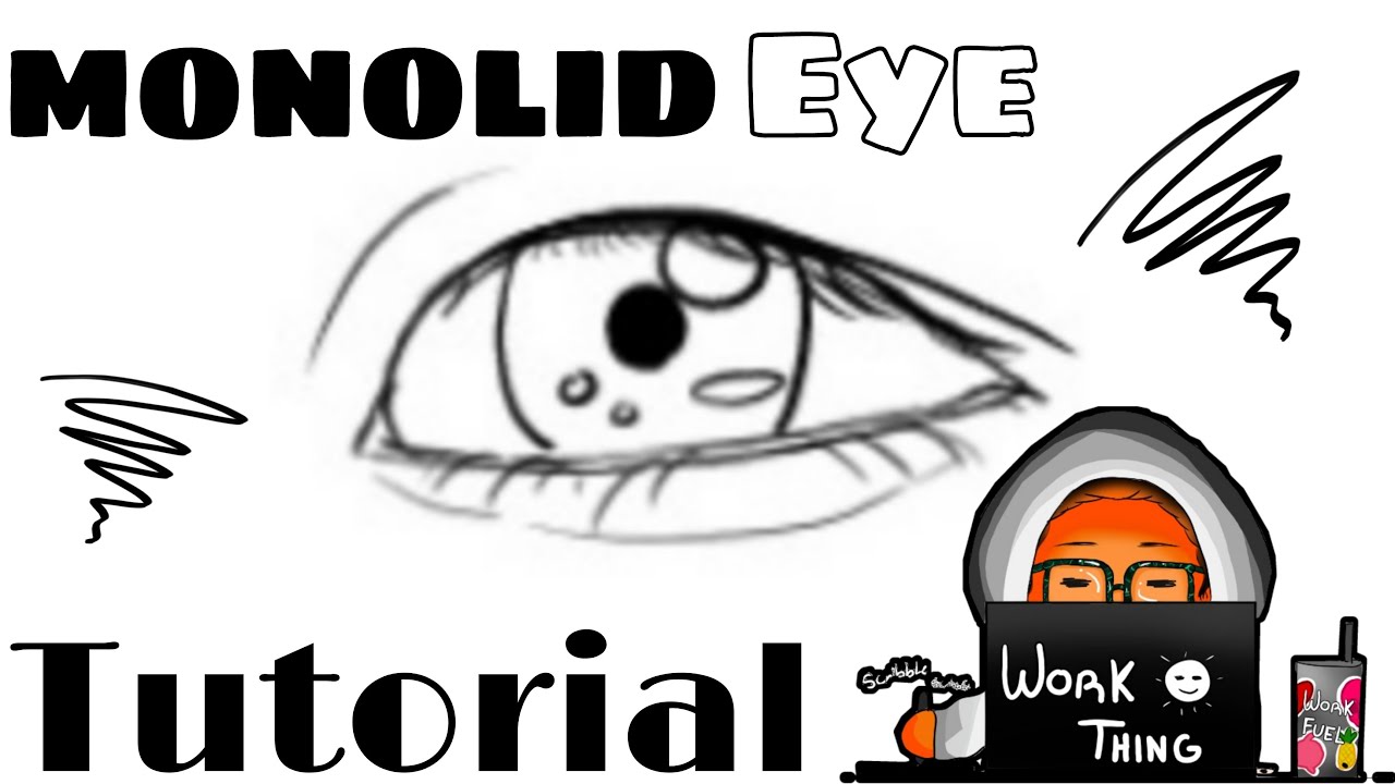 MONOLID EYES TUTORIAL - YouTube