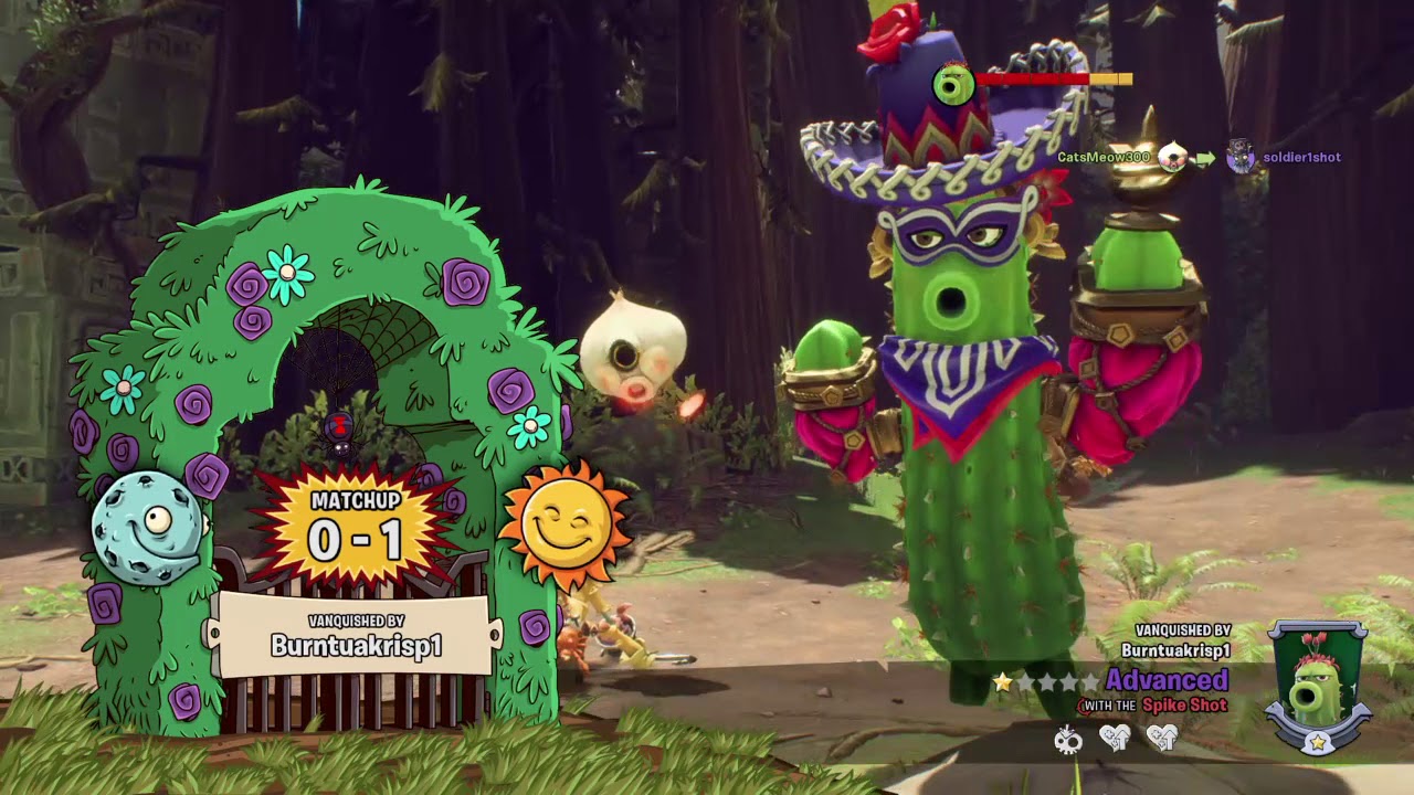 Plants vs. Zombies: Battle for Neighborville™ i rage cactus vs ...