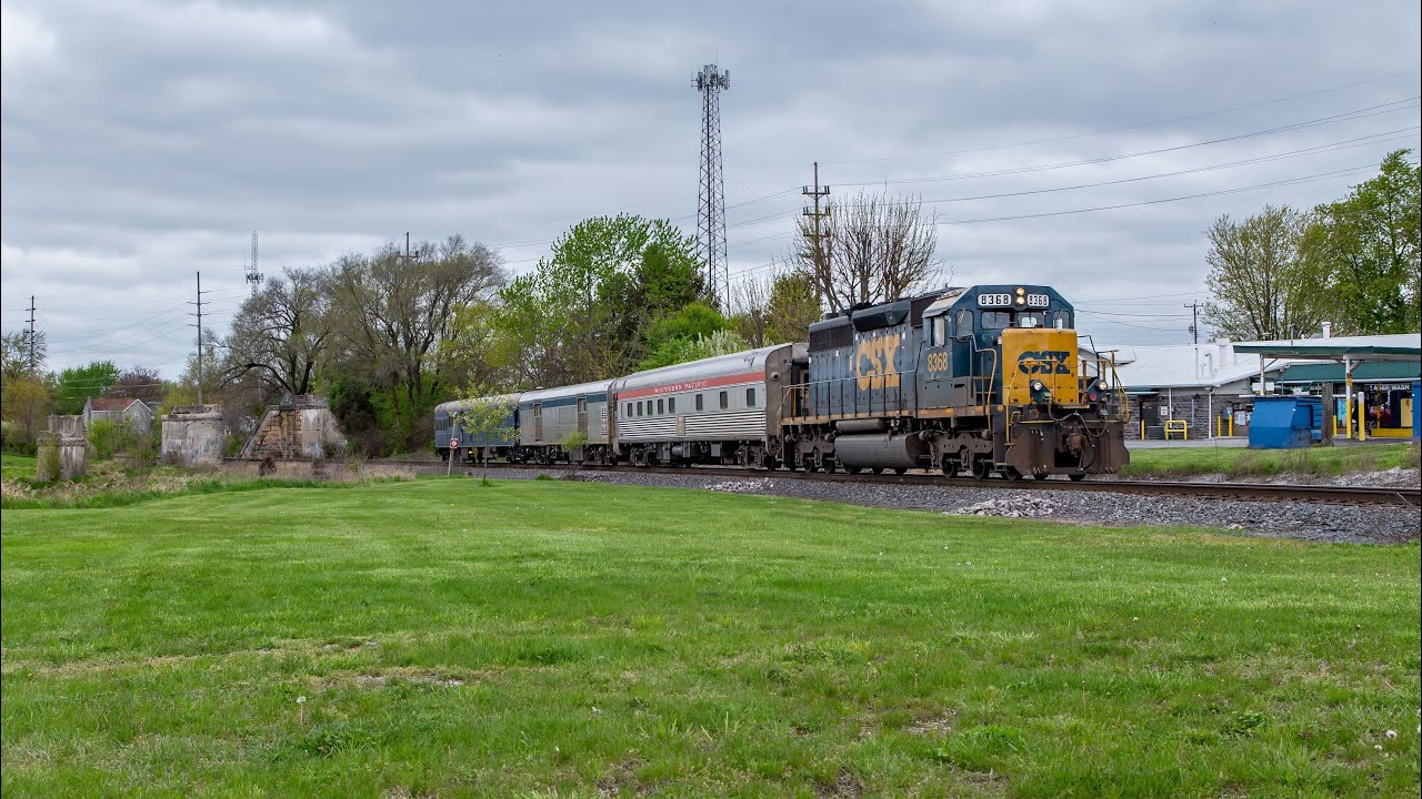 CSX W001 on the Toledo Branch. - YouTube