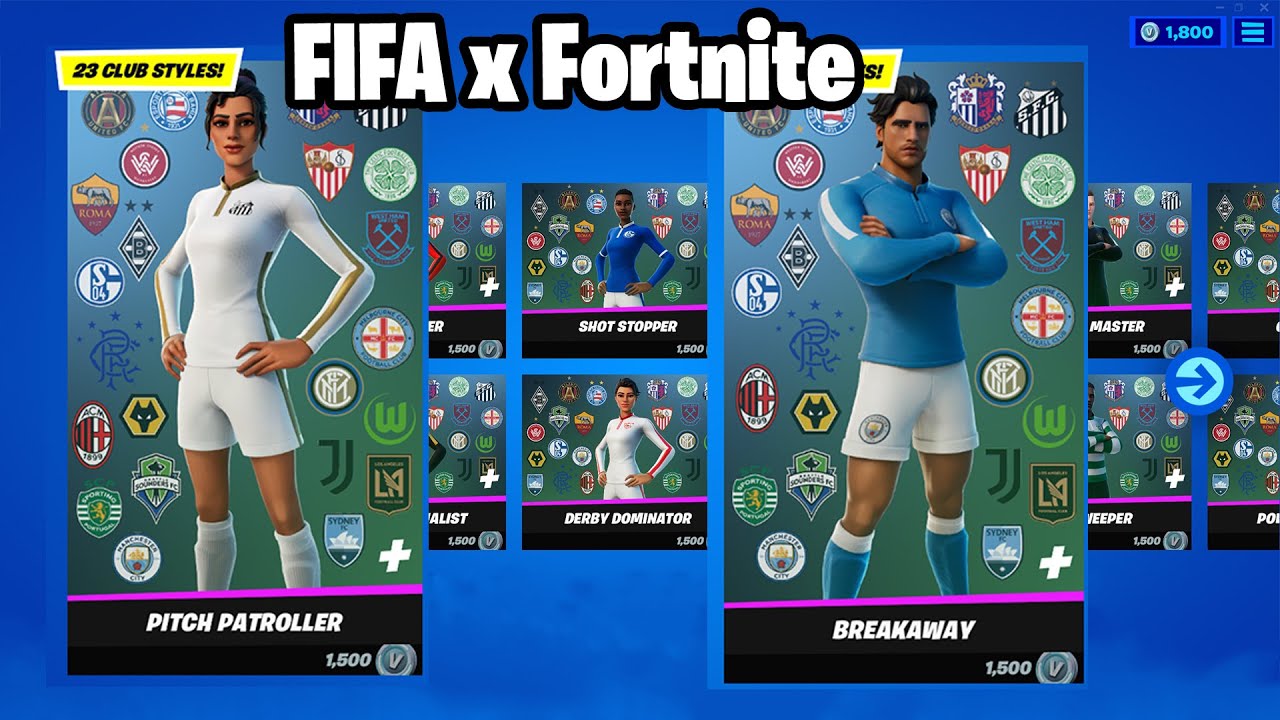 Fortnite x FIFA Collab is Here! - YouTube
