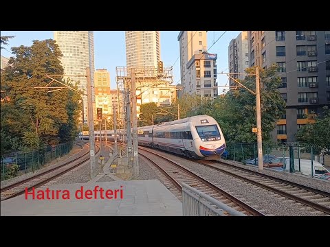 TCDD ankara ekespersi yüksek hızlı tren & marmaray geçişleri