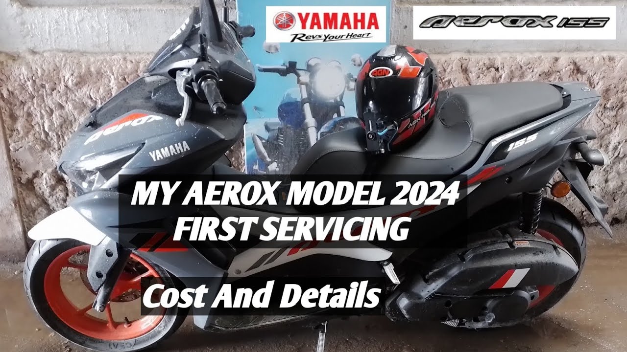 My New Aerox 2024 Model First Servicing😎🔥 || Cost And Details - YouTube