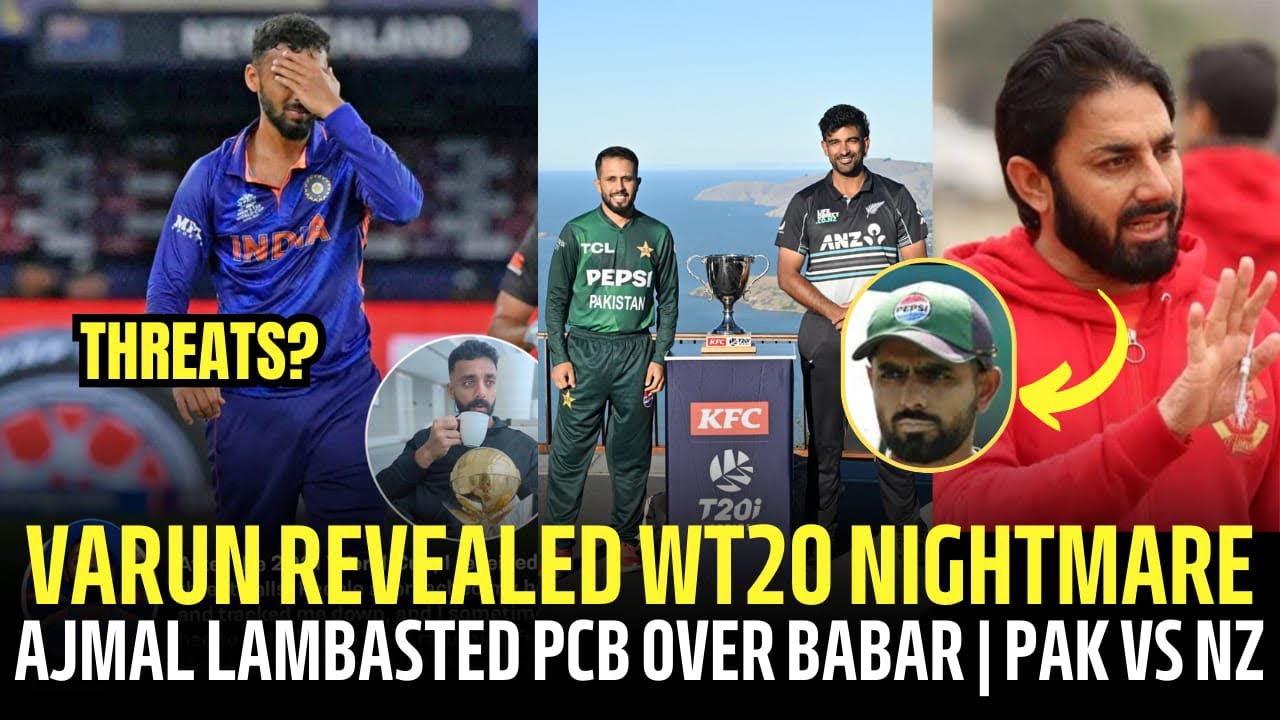Varun revealed WT20 nightmare | Saeed Ajmal lambasted PCB over Babar ...