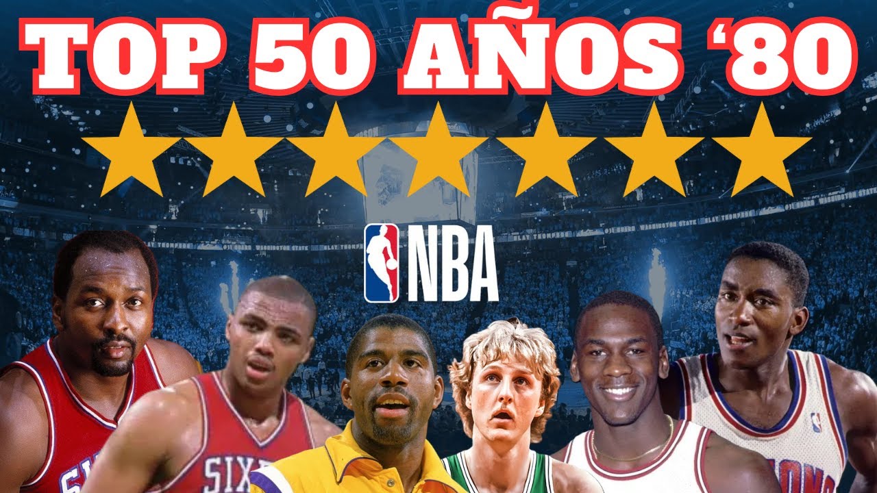 Top 50 NBA años 80 - YouTube
