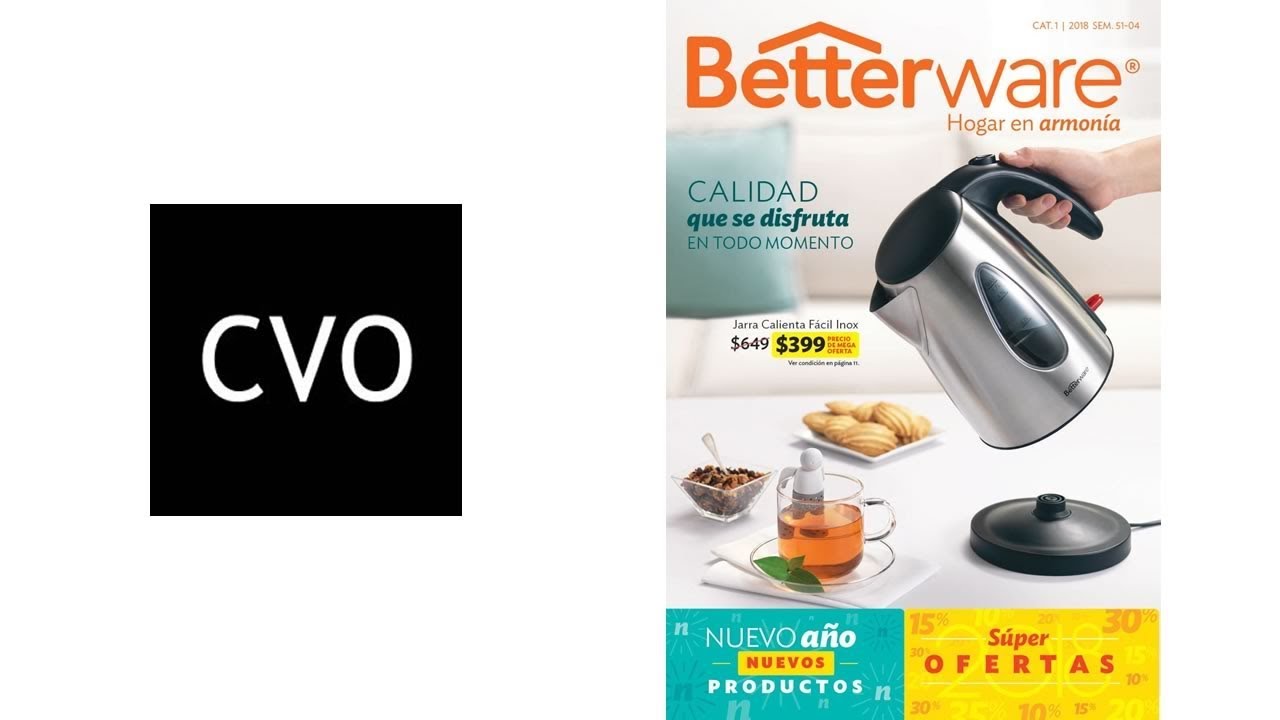 Catálogo Betterware México Campaña 1 de 2018 - YouTube
