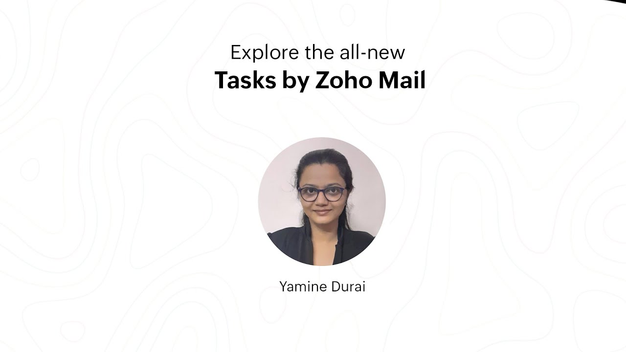 Explore the all-new Tasks by Zoho Mail - YouTube