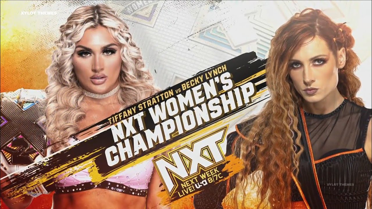 Becky Lynch vs. Tiffany Stratton NXT Women's Title Match (2/2) - WWE ...