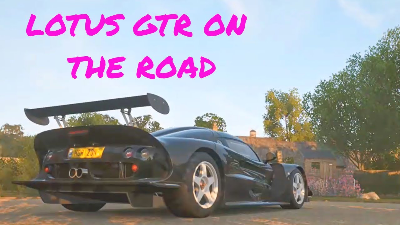 Lotus GTR on the road [Forza Horizon 4] - YouTube