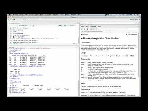Statistical Learning: 4.R.3 Nearest Neighbor Classification - YouTube