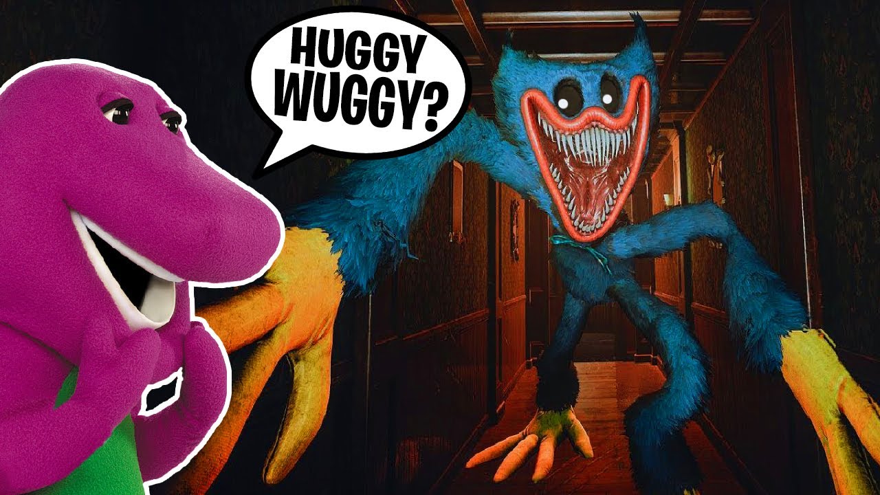 BARNEY JUEGA POPPY PLAYTIME CAPITULO 3 POR PRIMERA VEZ!! - YouTube