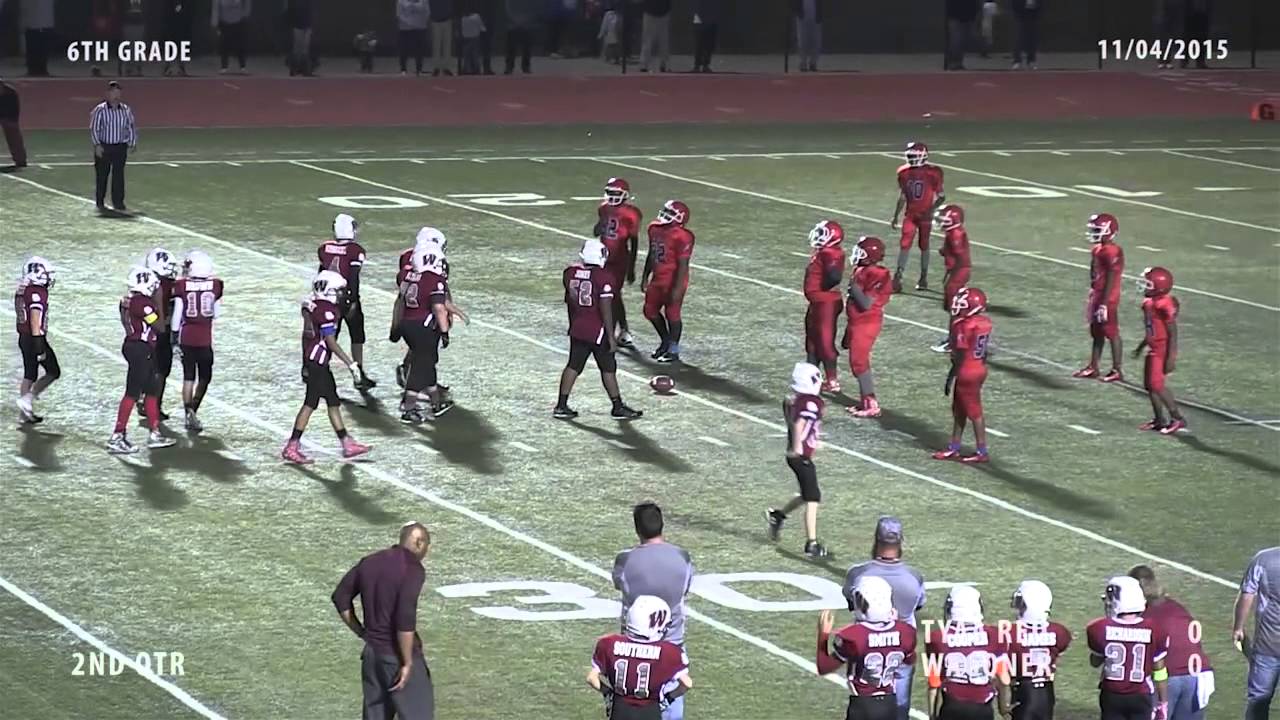 11/4/15 6th Grade INFC Playoffs - TYAA Red vs Wagoner - YouTube