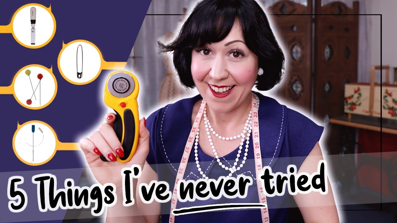 Trying 5 new sewing tools for the first time! (I'm definitely keeping ...