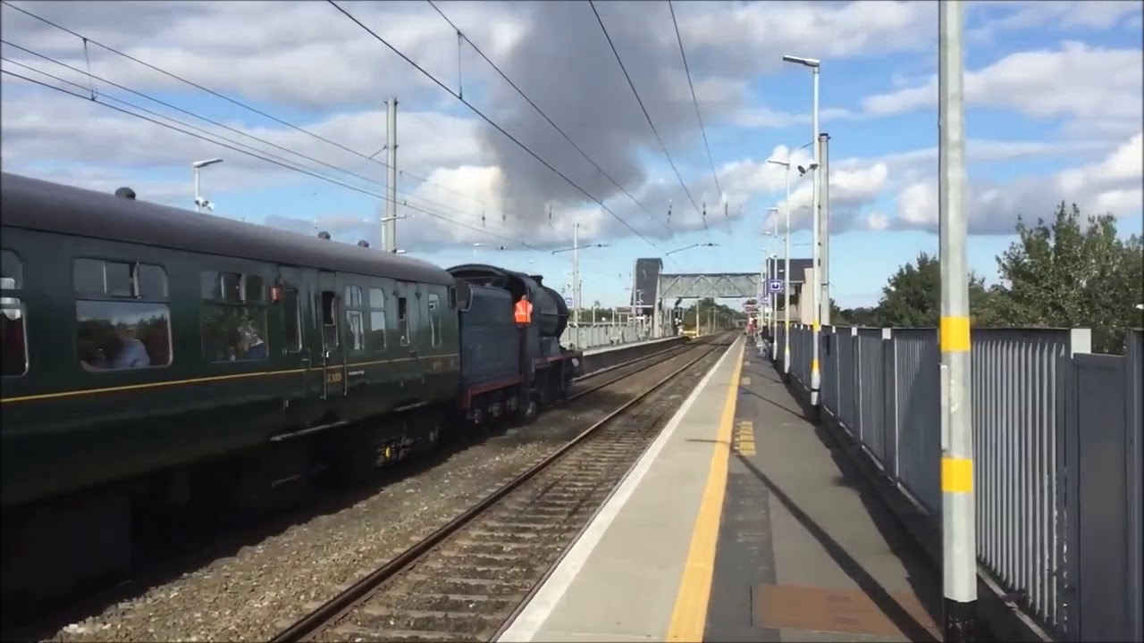 RPSI 85 Merlin at Clontarf Station-Steam Enterprise - YouTube