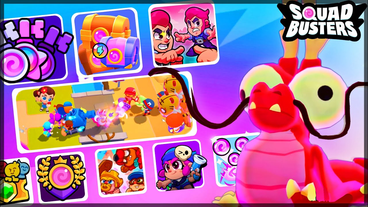 Lançamento do SQUAD BUSTERS ! Novos Mapas, Baús, Personagens E muito ...