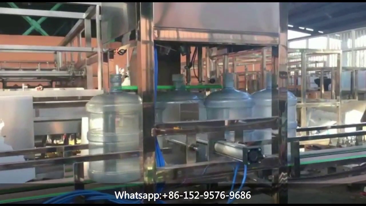 5 gallon bottle decapping machine, bottle decapper full automatic - YouTube