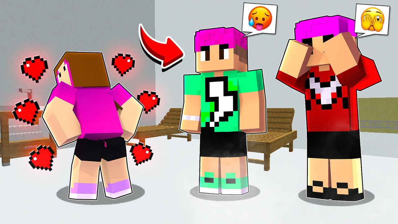 A EMILLY VICK DANÇOU PARA O VOID E O ROBSON NA SAUNA NO MINECRAFT ...