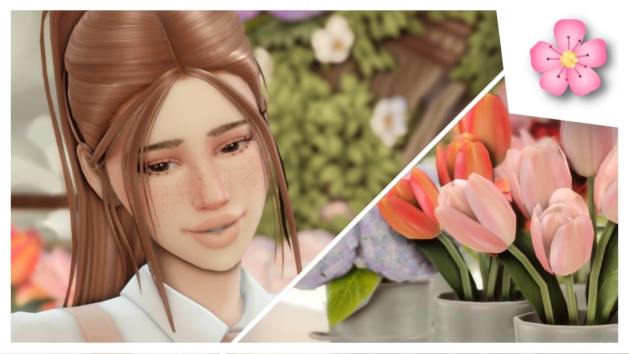 ep 01┋Florist Career and the Flower Shop!🌸// In Bloom - The Sims 4 ...