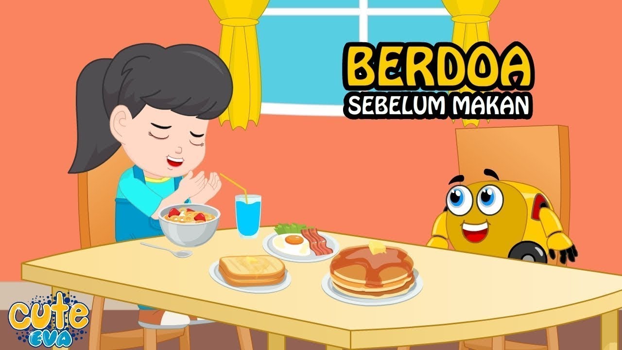 Berdoa Sebelum Makan | Eva Carlo | Puri Animation - YouTube
