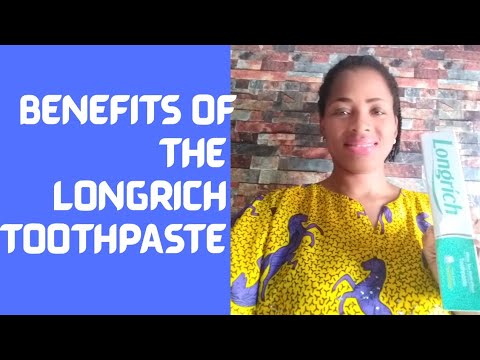 BENEFITS OF THE LONGRICH TOOTHPASTE - YouTube