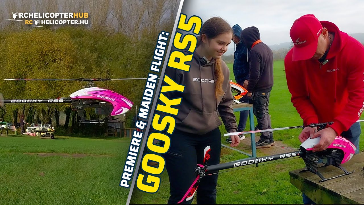 THIS is the GOOSKY RS5 - walkthrough & maiden flight - YouTube
