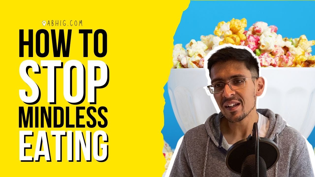 How To Stop Mindless Eating - Binge Eating Disorder Help - YouTube