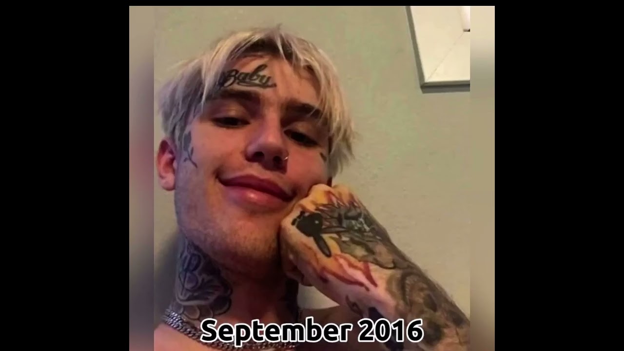Lil Peep Hair Evolution