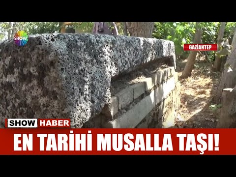 En tarihi musalla taşı!