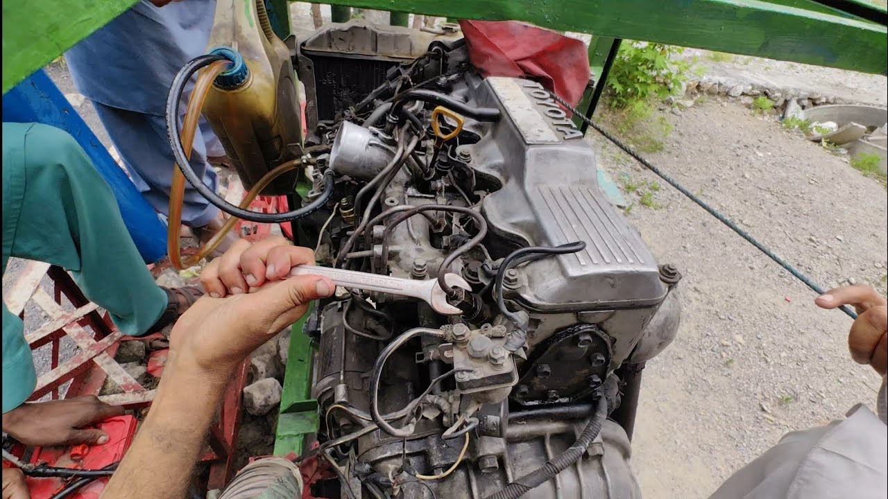 A very hard starting fault has been found - toyota 2c engine starting ...