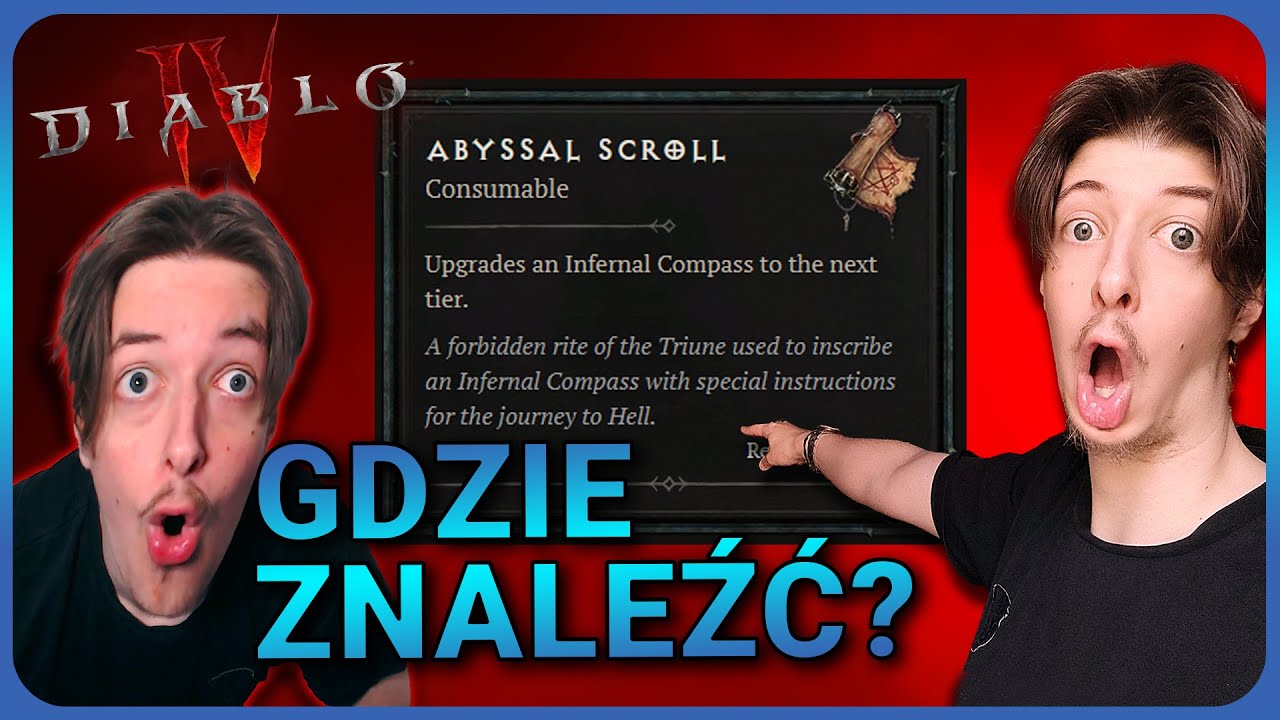 Diablo 4 - Jak ULEPSZYĆ Kompas na Piekielne Hordy? Gdzie Zdobyć Abyssal ...