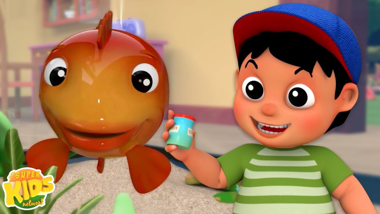 Machli Jal Ki Rani Hai, मछली जल की रानी है, Hindi Rhymes by Super Kids ...