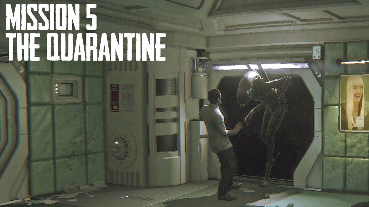 Alien: Isolation - #5 The Quarantine - (4K60FPS) - No Commentary - YouTube