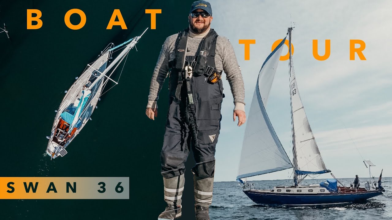 WHAT A BOAT (the first SWAN EVER!) | BOATTOUR - YouTube