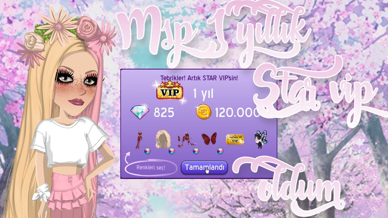 MSP 1 YILLIK STAR VİP OLDUM - YouTube