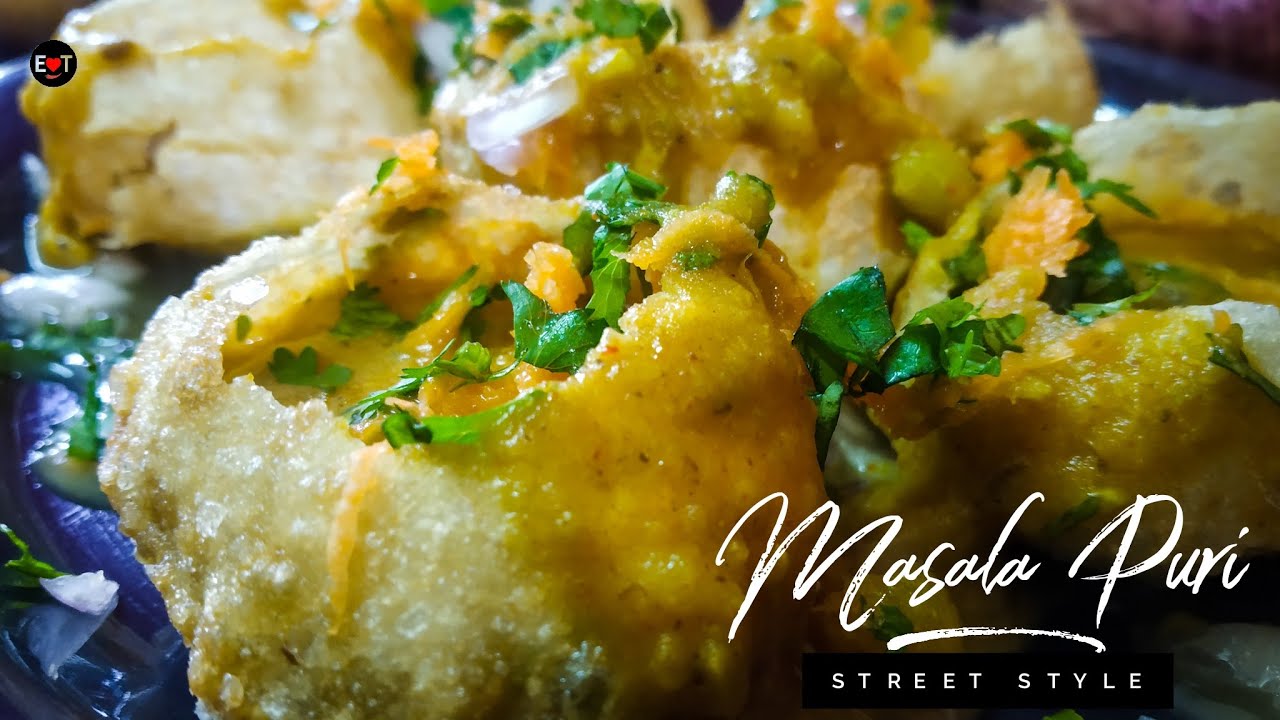 Masala puri recipe | Street style Masala Puri | Roadside MasalPuri ...