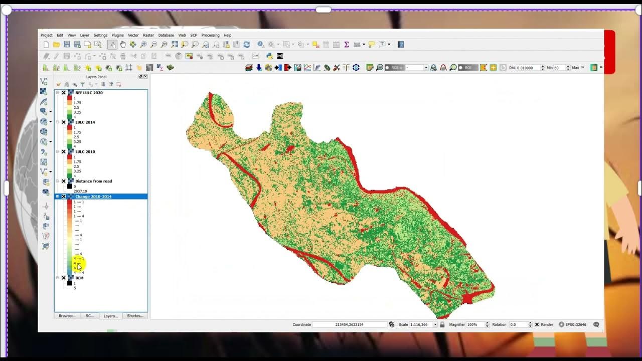Prediction of Land Use/Land Cover Change using QGIS and ArcGIS (2010 ...