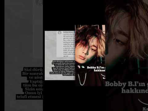 Bobby,B.I'ın gruptan ayrılması hakkında konuşmuş! | \