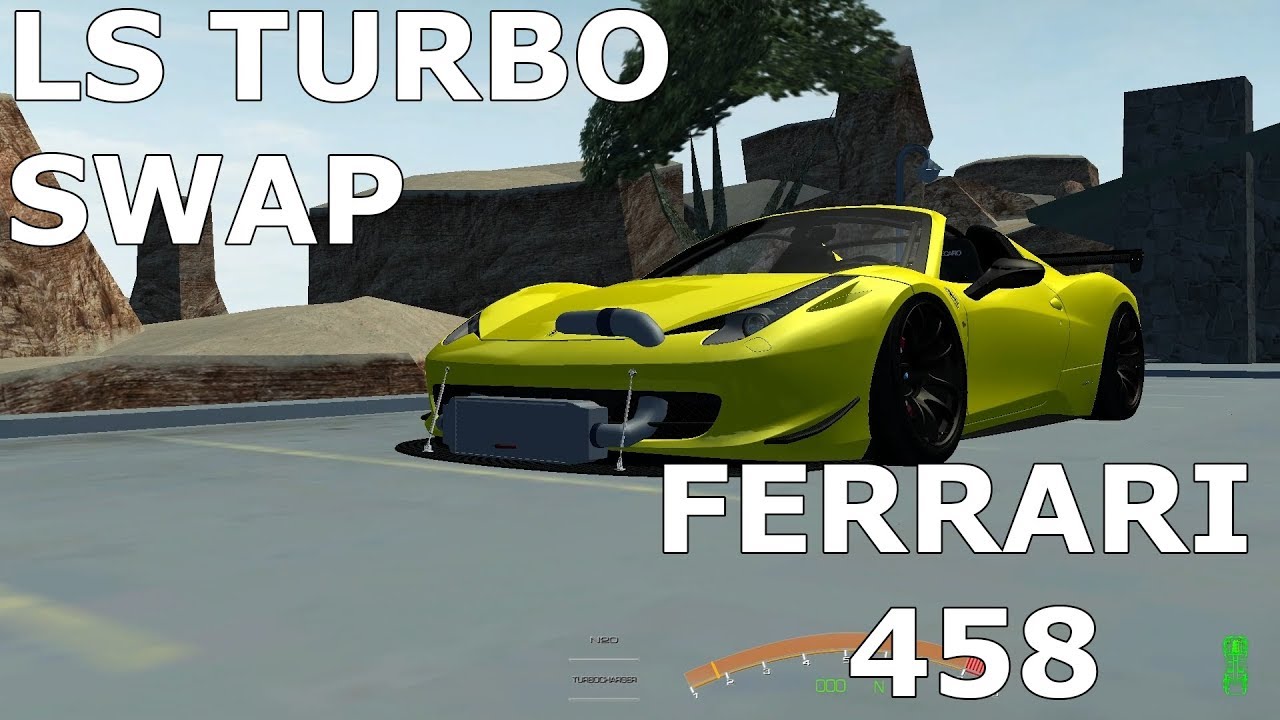 LS TURBO FERRARI 458 SPIDER - Let's Build a Car - EP45 - SLRR - YouTube