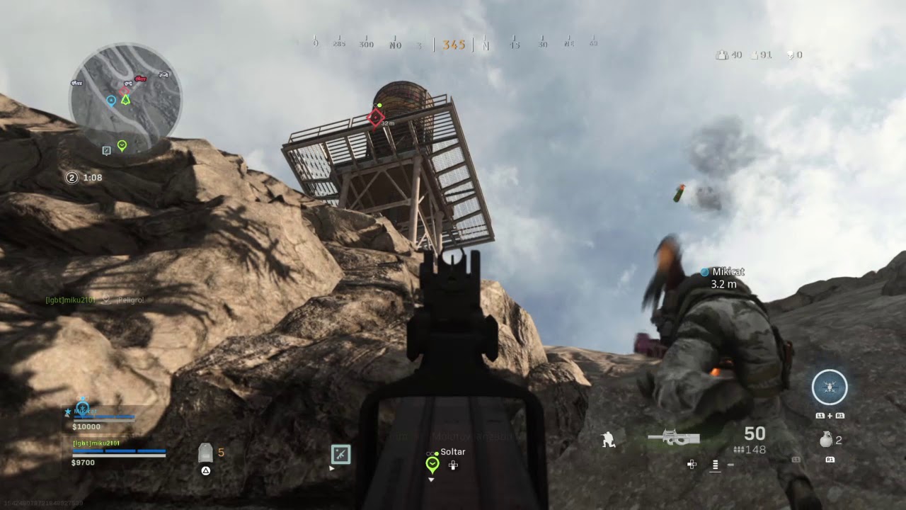 Malos pero tenemos una arma rosa|Call of Duty®: Modern Warfare® - YouTube
