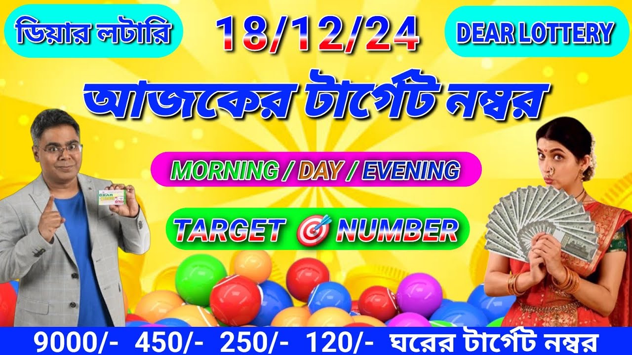 lottery target number # 18/12/24 lottery target number # আজকের টার্গেট ...