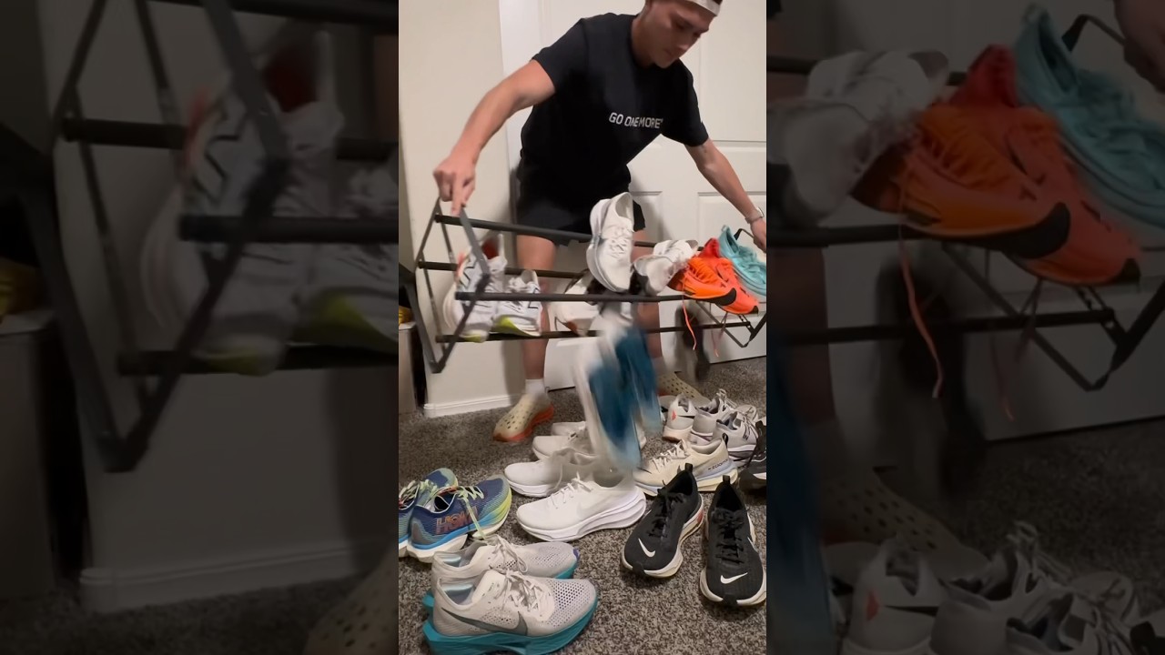 My Running Shoe Collection - YouTube