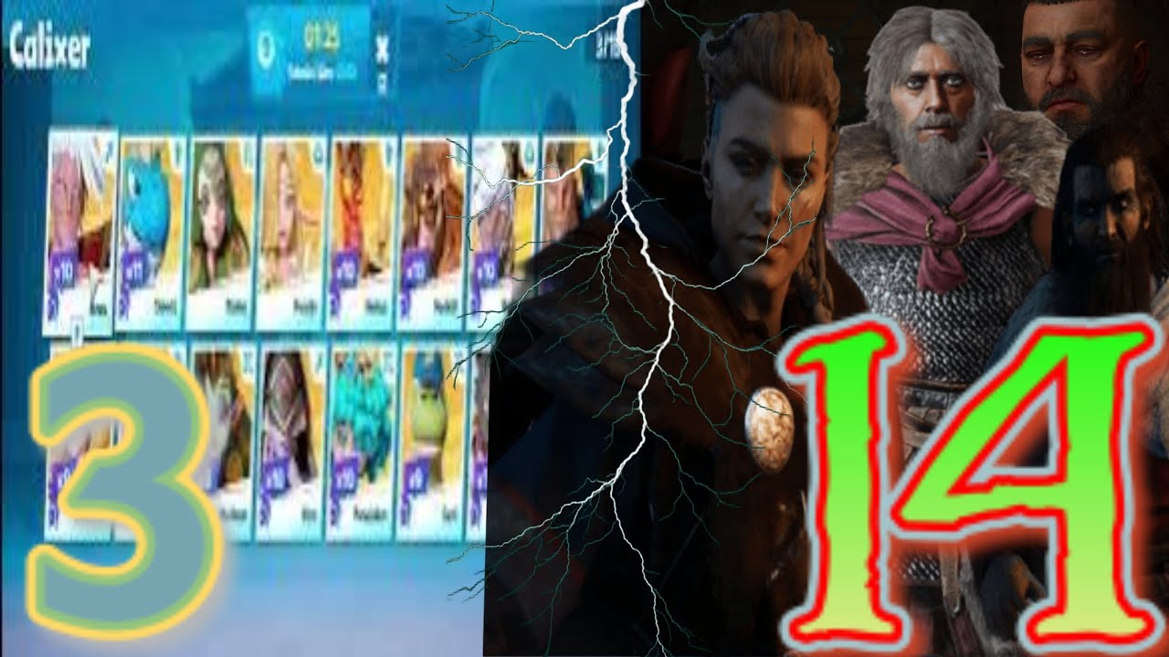 Battle Crush #3 + assassin's creed valhalla #14 - YouTube