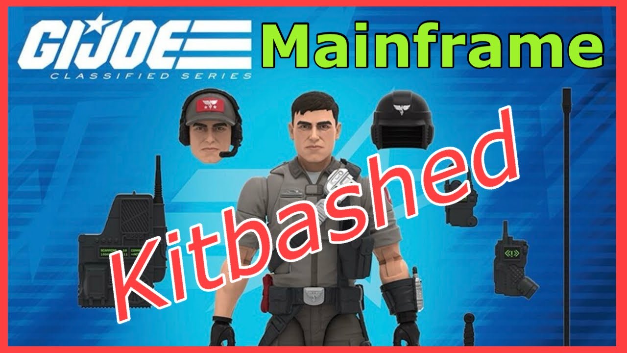 GI-Joe Classified Mainframe Kitbash - YouTube