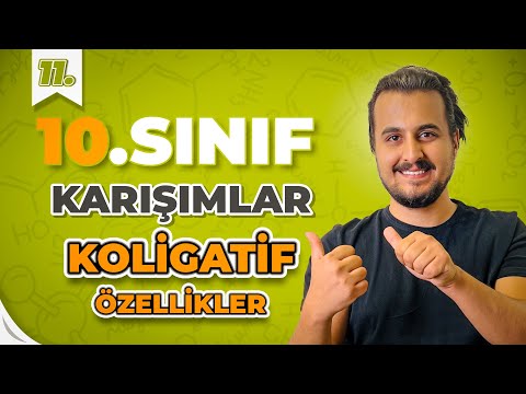 10.Sınıf Kimya | Koligatif Özellikler | 11.Ders | #CHTayfa