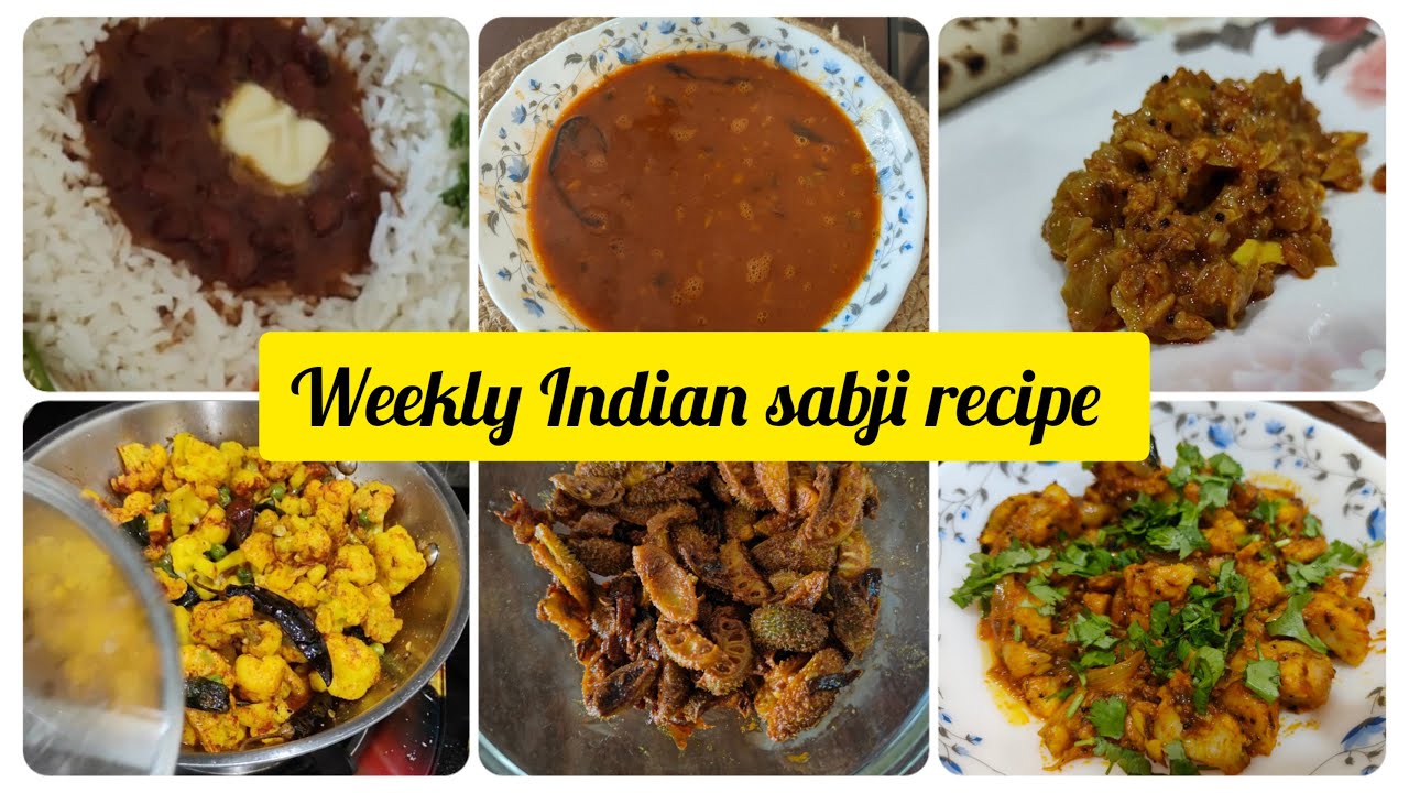 Weekly Indian Sabji recipe - YouTube