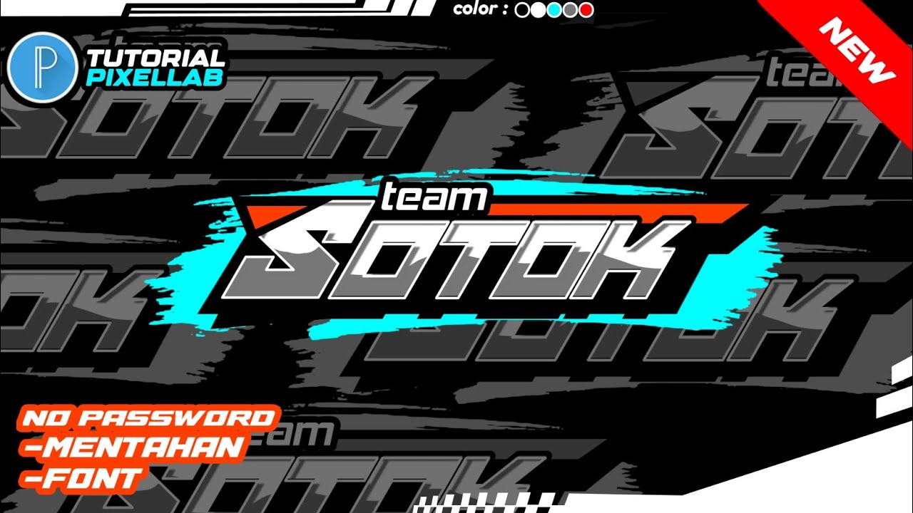 NEW CARA MEMBUAT LOGO TEAM SOTOK DI APLIKASI - YouTube