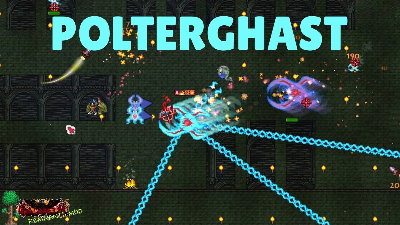 POLTERGHAST ⭐ Calamity & Remnants ⭐ Terraria Master Revengeance Mode ⭐ ...