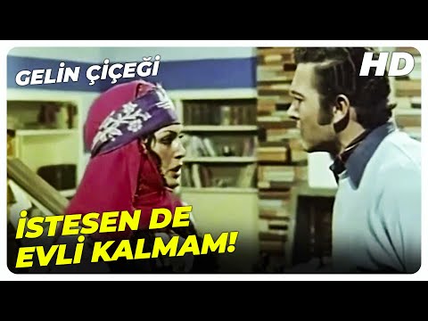 Gelin Çiçeği | Arzu, Kemal'den Boşanmayı Kabul Ediyor | Türk Filmi