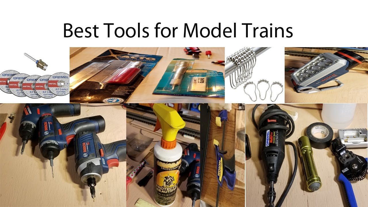 Best Tools for Model Trains - YouTube