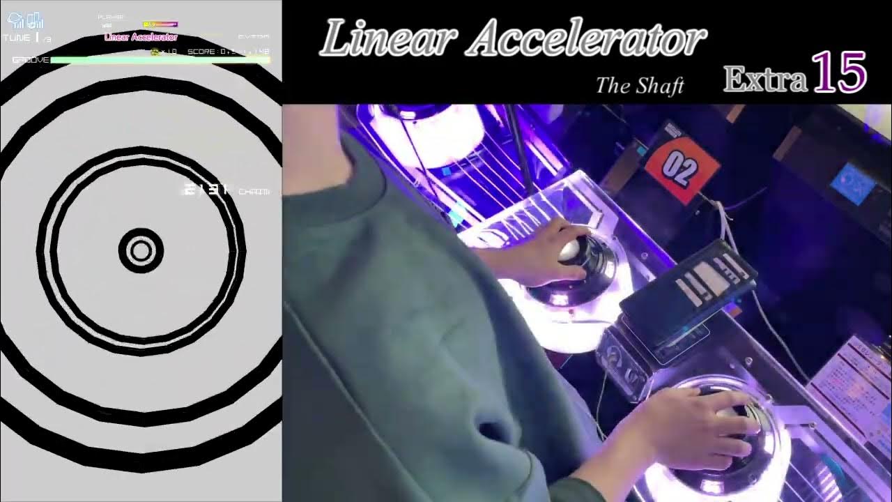 【グルーヴコースター4MAX】「Linear Accelerator」Extra PERFECT 手元+画面外部出力 - YouTube